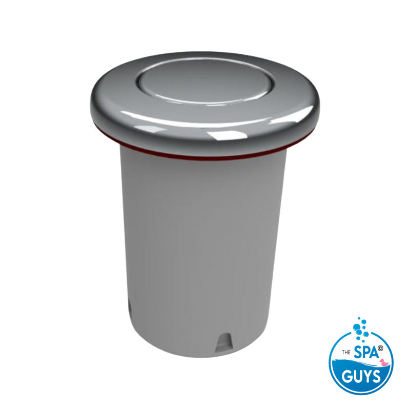Air Button "Enforcer"-Chrome | The Spa Guys