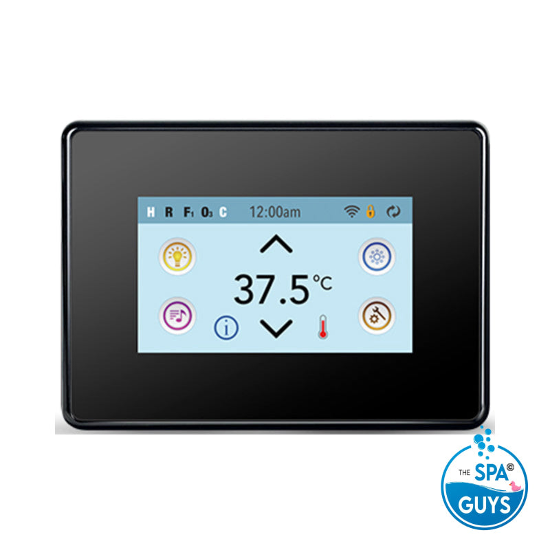 Balboa SpaTouch 2T SQ BLACK Touchscreen Touchpad | The Spa Guys