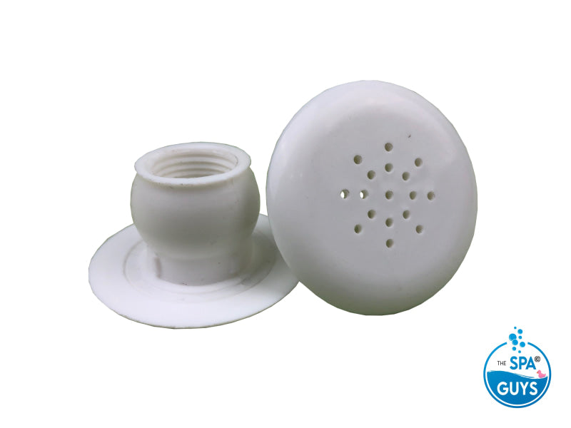 Waterco 25Mm Slip Fit White Air Injector | The Spa Guys